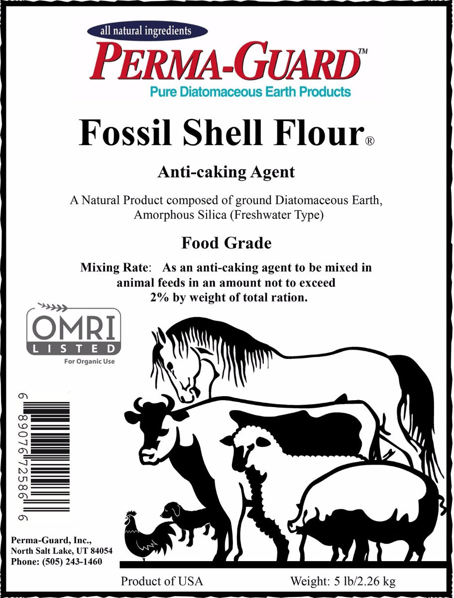 PERMA-GUARD Fossil Shell Flour 1lb Bag – Perma-Guard, Inc.